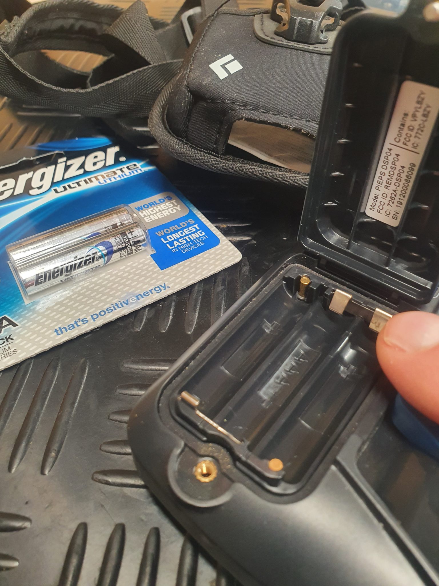 checking beacon battery terminals | Southern Approach NZ